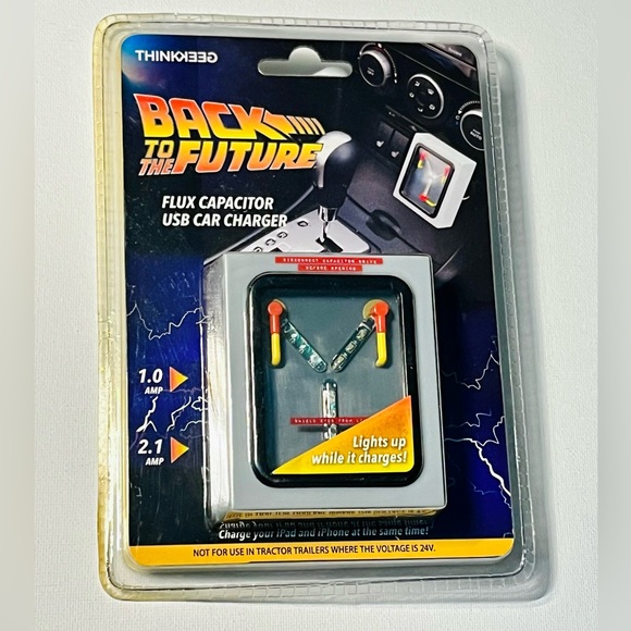 Thinkgeek | Other | Rare Htf Back To The Future Flux Capacitor Usb Car ...
